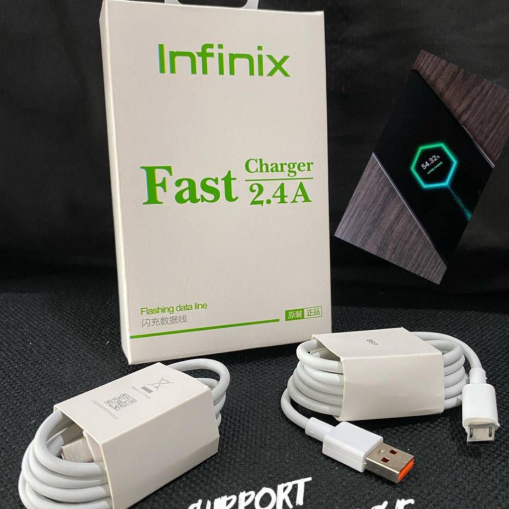 Infinix 2.4 A Usb C Micro Data Cable Original 100% Fast charging ...