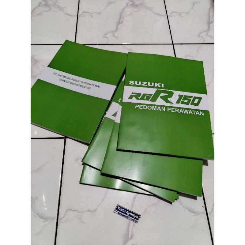 คู่มือการบํารุงรักษา Suzuki RGR 150 Copi ดั้งเดิม | Shopee Thailand