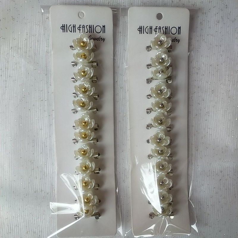 12 ชิ้นเข็มกลัด Pins Chin Pins Hijab Hijab ขายส่งโหลของกลีบดอกไม้ ...