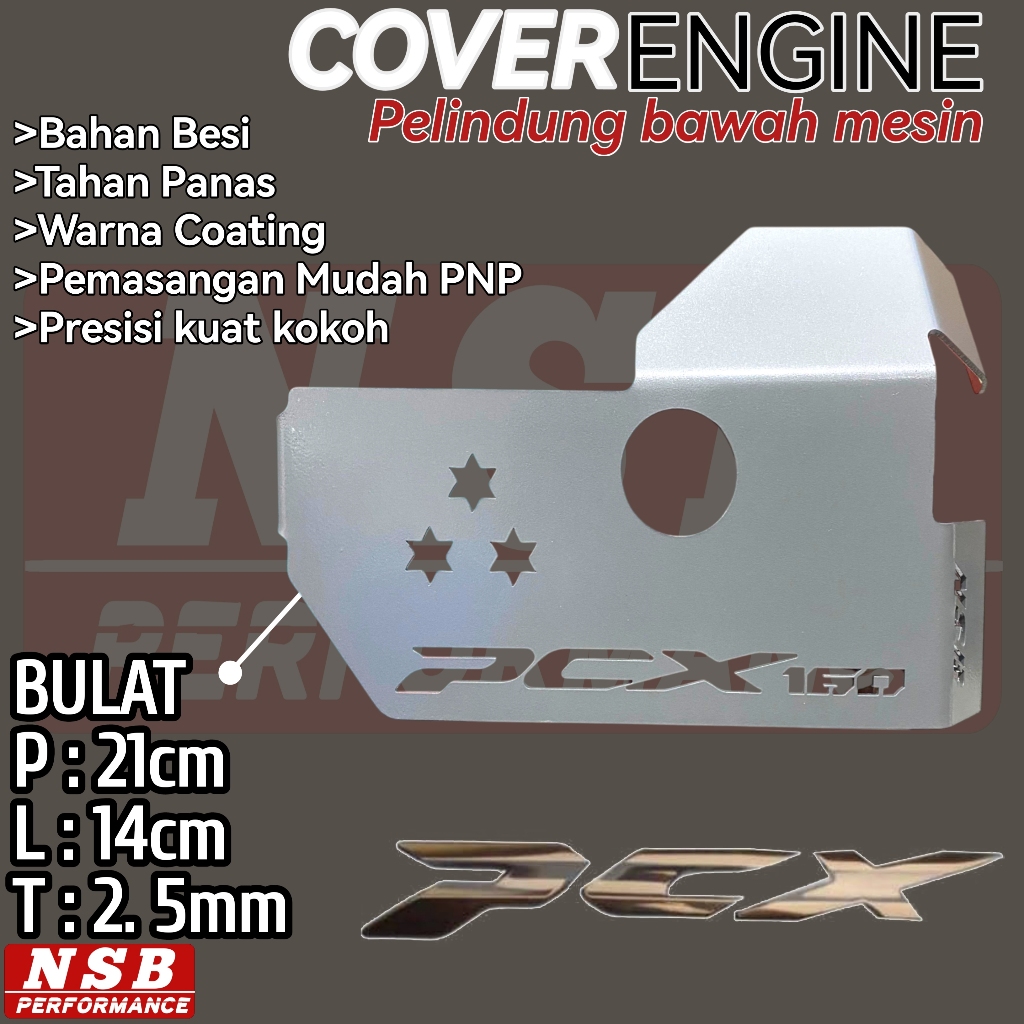 ฝาครอบเครื่องยนต์ PCX 160 LOWER ENGINE PROTECTOR PCX 160 ฝาครอบป้องกัน ...
