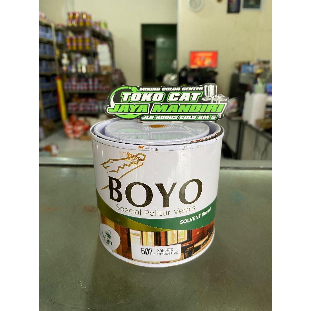 Boyo Polish Vernis Solvent Based Polish บรรจุภัณฑ์ AVIAN ขนาด 0.5 ลิตร ...