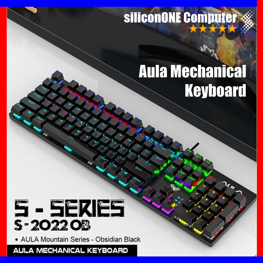คีย์บอร์ด Alula S2022 Mechanical Gaming แบบมีสายเต็ม | Shopee Thailand
