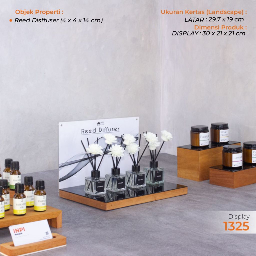 Reed Diffuser ภูมิทัศน์ Air Freshener นิทรรศการจอแสดงผล - Inpihouse ...