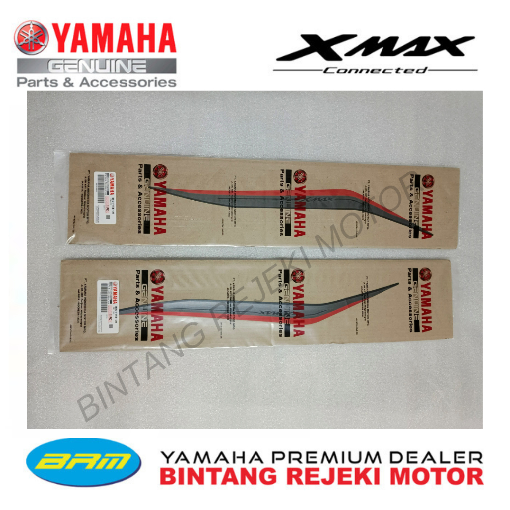 Merah Graphic 1&2, สติ๊กเกอร์เชื่อมต่อ YAMAHA XMAX สีแดง 2025 | Shopee ...