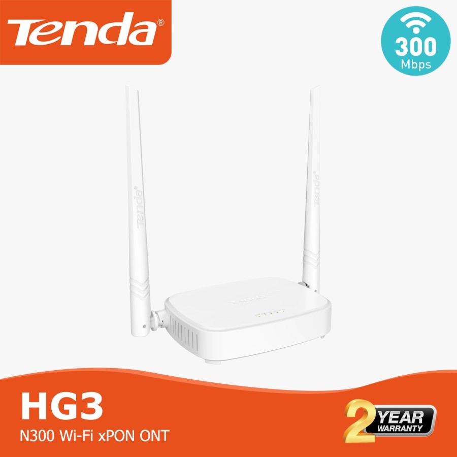 เต็นท์ TENDA Hg3 N300 Wi-Fi xPON ONT | Shopee Thailand
