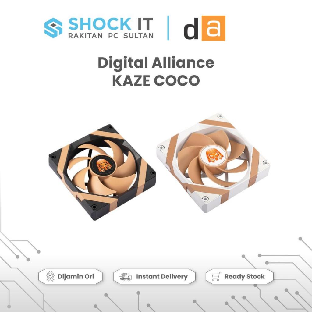 พัดลมเดี่ยว Digital Alliance Casing PC PWM 1500 RPM Gaming Cooling Case ...