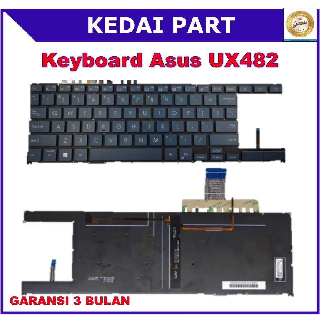 Asus Zenbook Duo 14 UX482 UX482E UX482EA UX482EAR UX482EG คีย์บอร์ด | Shopee Thailand