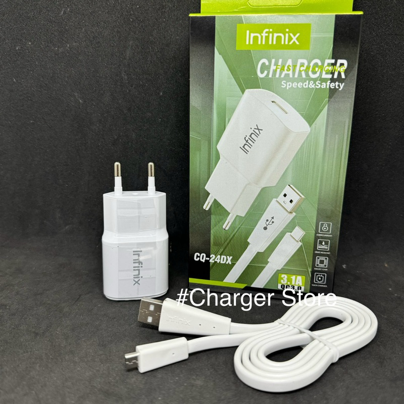 เครื่องชาร์จ Micro USB ของ Infinix 3.1A ชาร์จเร็ว / สาย Micro USB ของ ...