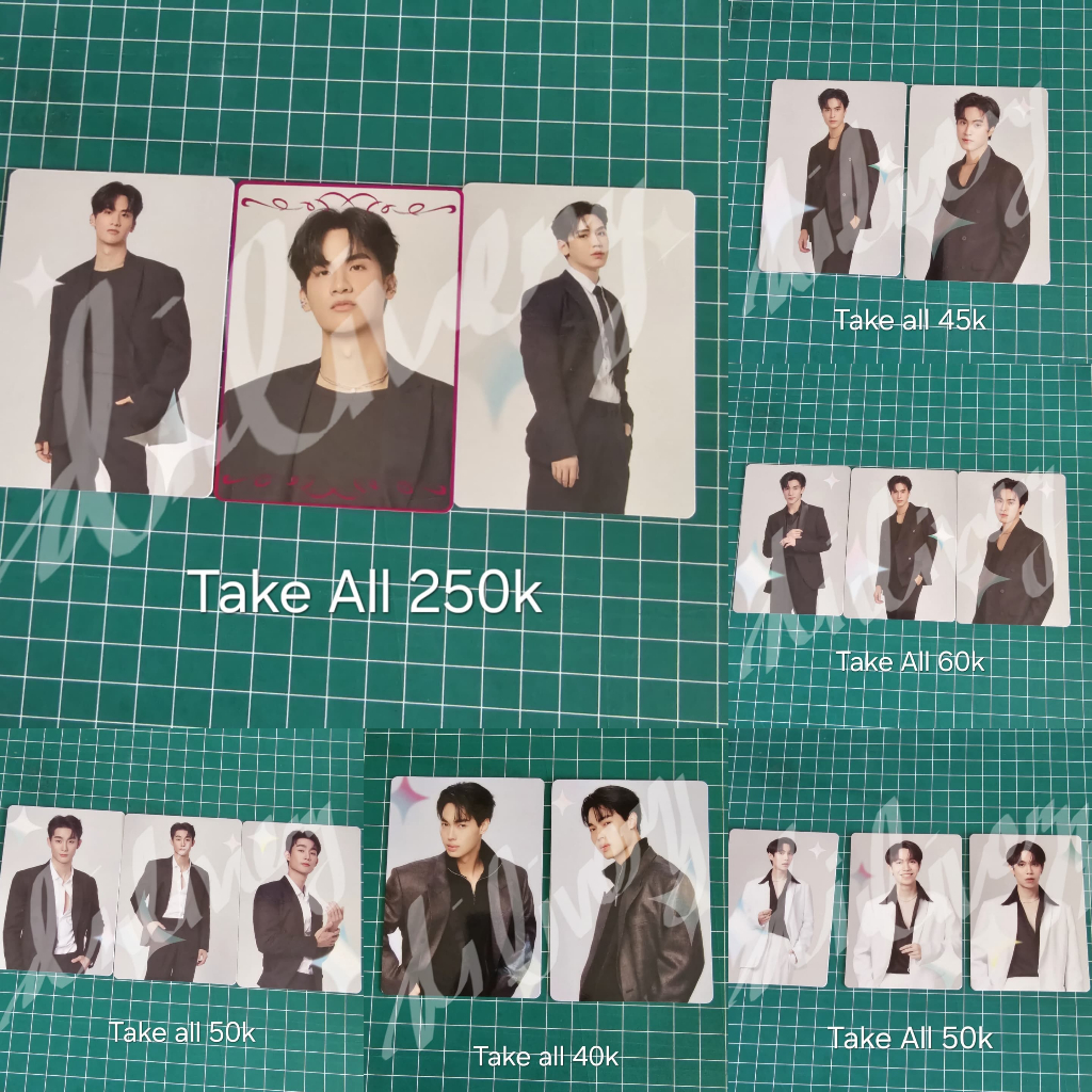 Gmmtv Merch การ์ดสุ่มสะสมสีรุ้งในสูทจาก GMMTV Bookfair | Shopee Thailand