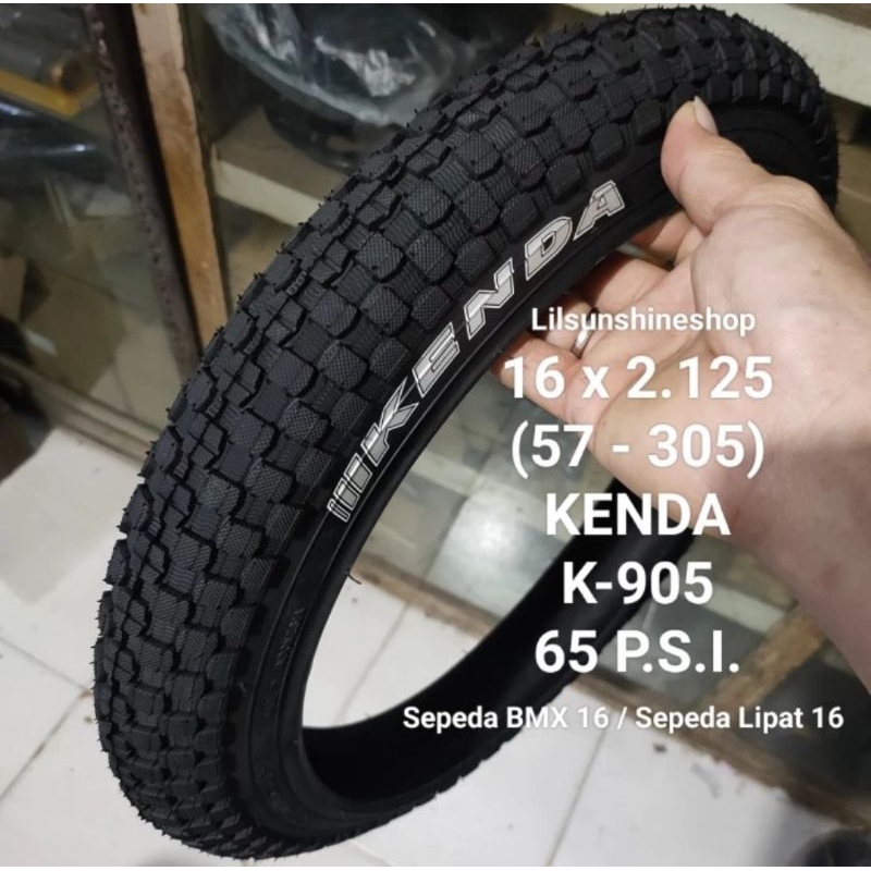 ยางนอก Kenda 16x2.125 K905 สีดํา | Shopee Thailand