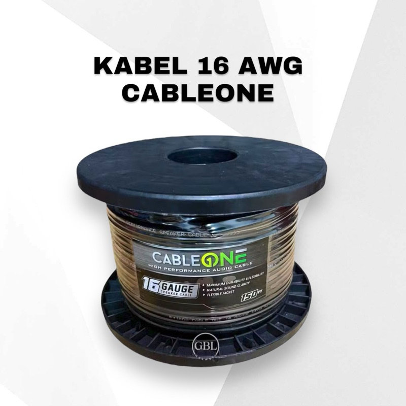 สายลําโพง 16 AWG CABLE ONE CABLE 16 AWG คุณภาพสูง CABLEONE PERMETER ...