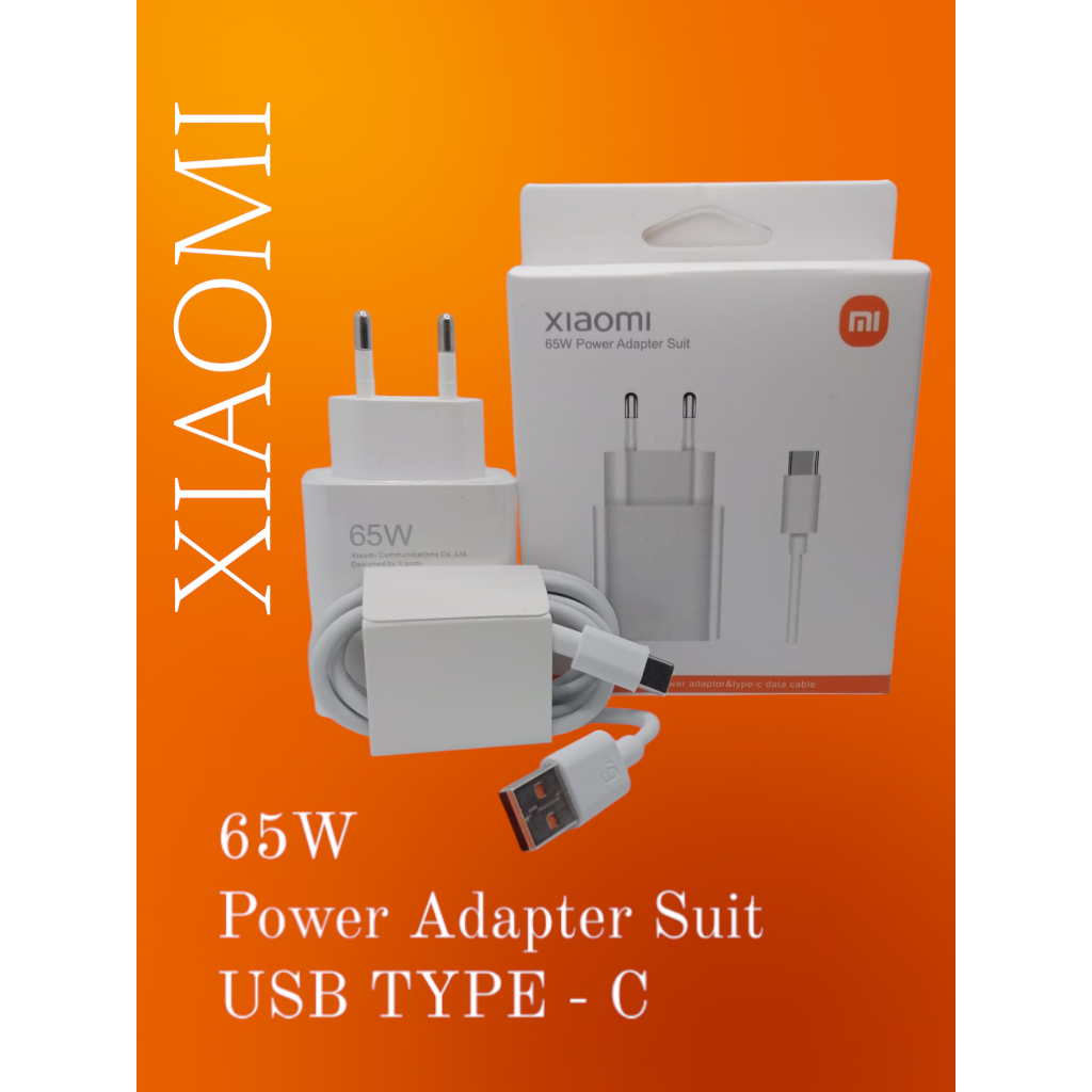 เครื่องชาร์จใหม่ Casan Xiaomi 65W Usb Type C รองรับ Turbo Charge ของแท้ ...