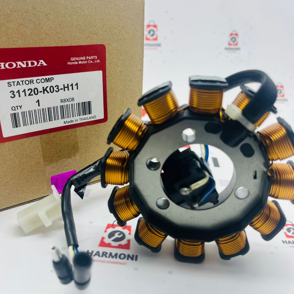 31120-K03-H11 Spool Stator Comp Assy Complete Honda Revo Fi Original ...