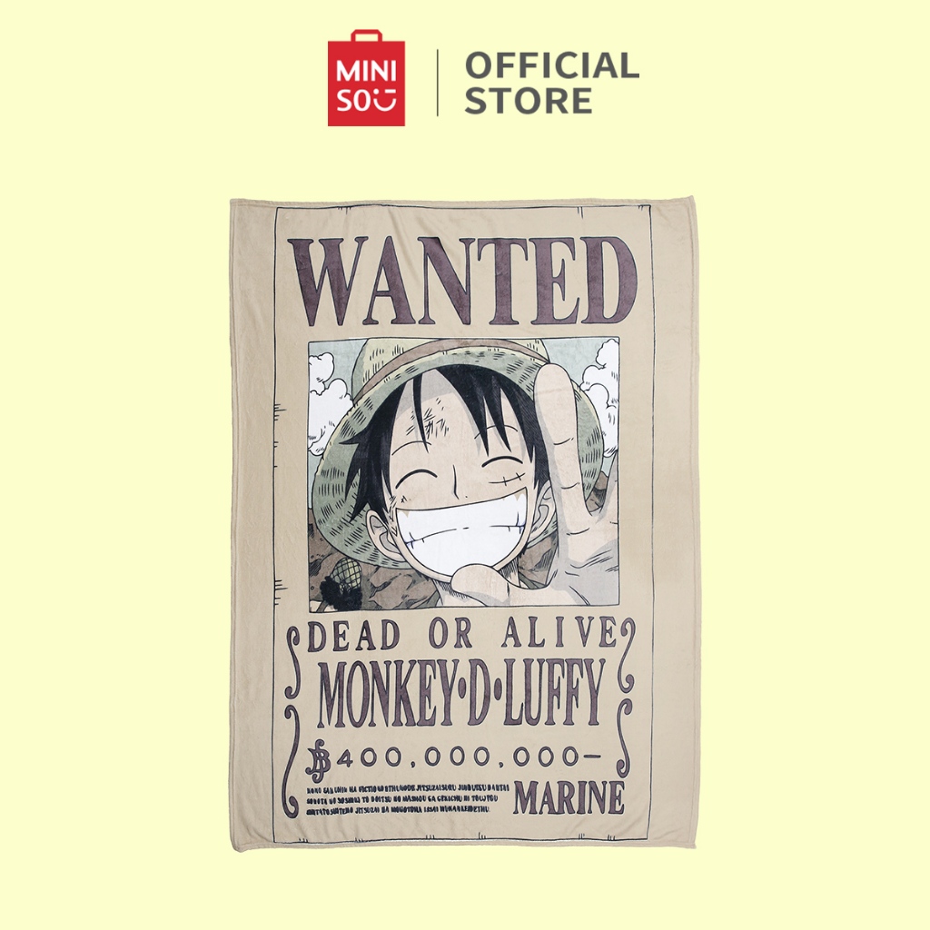 Miniso x One Piece Classic Collection ผ้าห่มขนาดใหญ่พิเศษ ลูฟี่ ผ้าห่ม ...