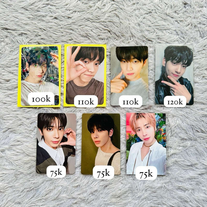 [KUKIRA] Photocard อย่างเป็นทางการ TXT Soobin Yeonjun Beommiyu Taaehyun Hueningkai Gengmo สมาชิก ...