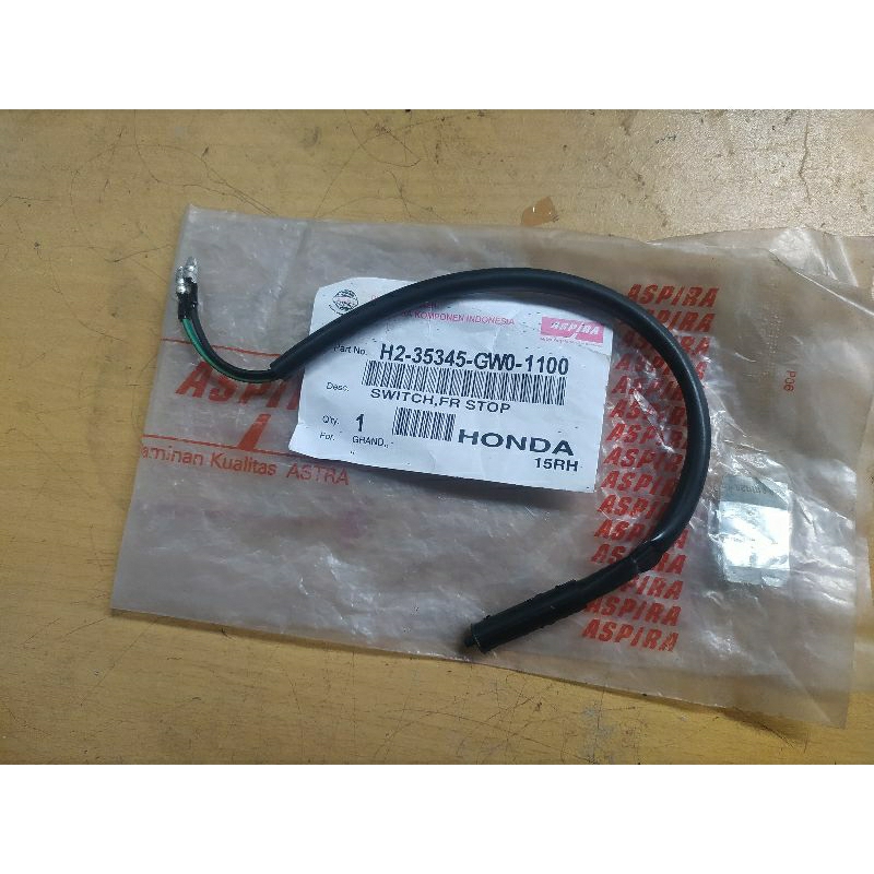 Honda PRIMA STAR GRAND SUPRA สวิตช์เบรคหน้า Original aspira | Shopee ...