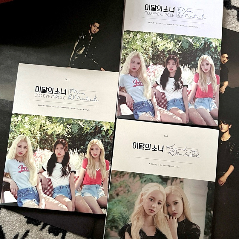 Loona ODD EYE CIRCLE อัลบั้ม mix&match kimlip jinsoul อัลบั้ม mix & match oec lipsoul kimlip ...