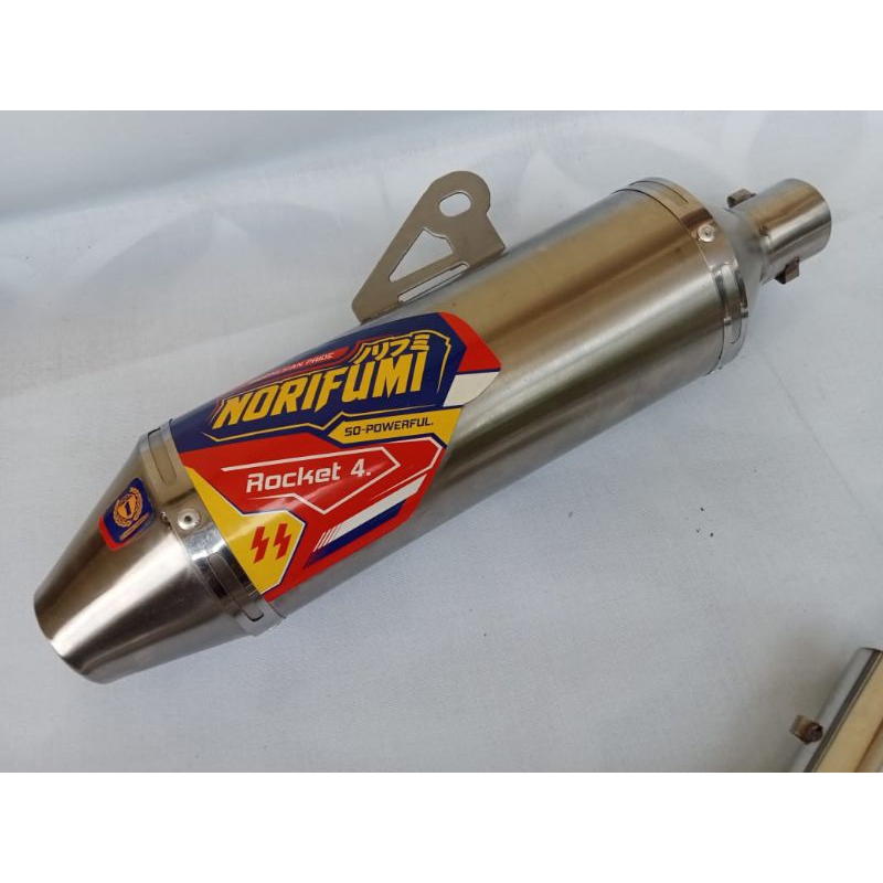 กระป๋อง Norifumi Rocket4 38 มม.กระป๋องเท่านั้น KSR 110 MSX 125 WR 155 ...