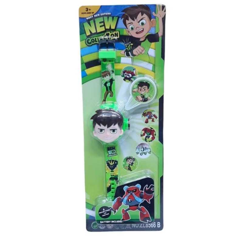 นาฬิกาเด็กเลเซอร์ตัวละคร Ben7 | Shopee Thailand
