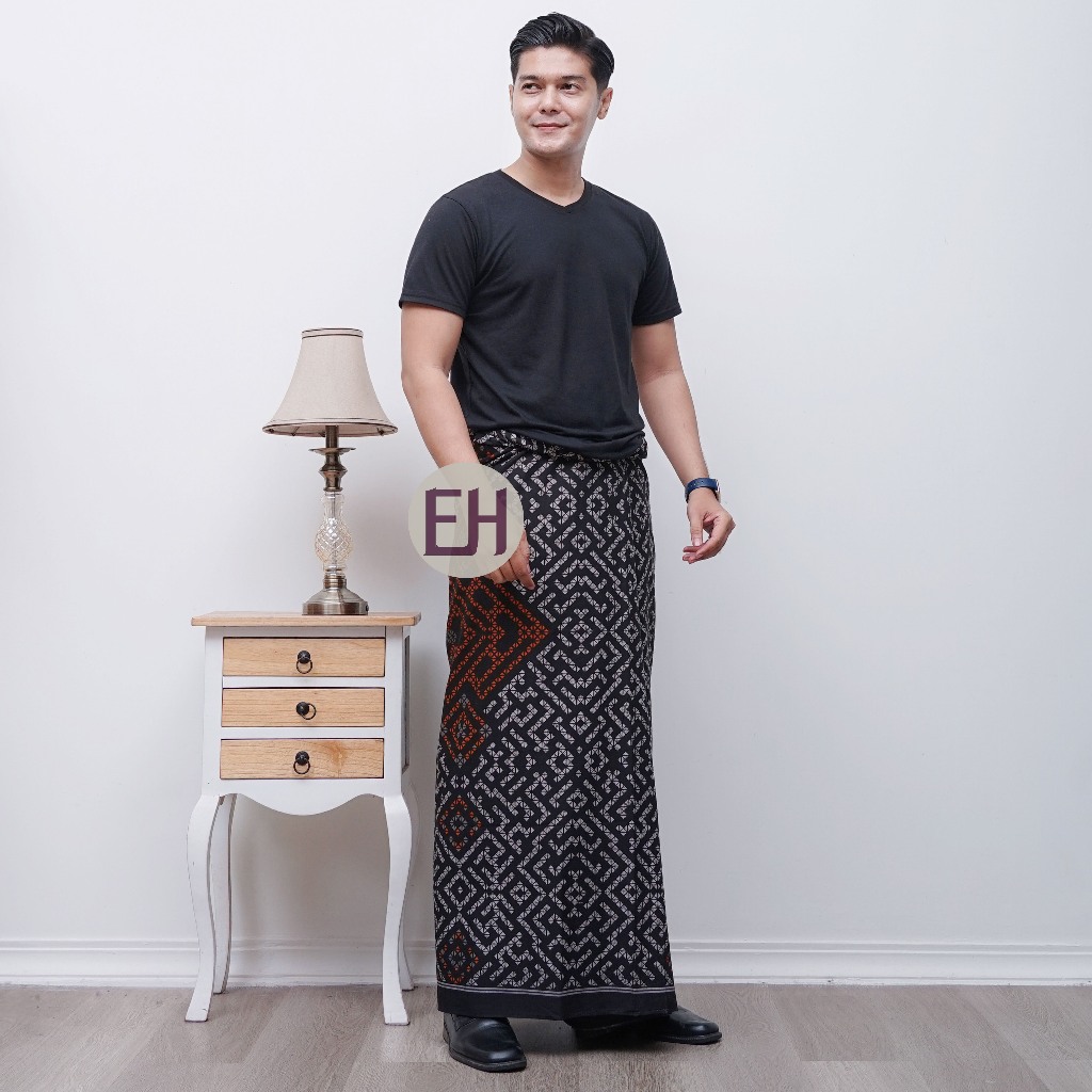 Pekalongan Mens Gus Iqdam Batik Sarong Original Lasem Idaman Series | Shopee Thailand