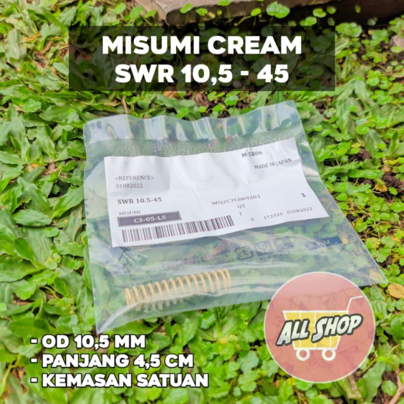ครีมมิซูมิ SWR 10,5-45 Spring Per Misumi original / Mizumi Spring ...
