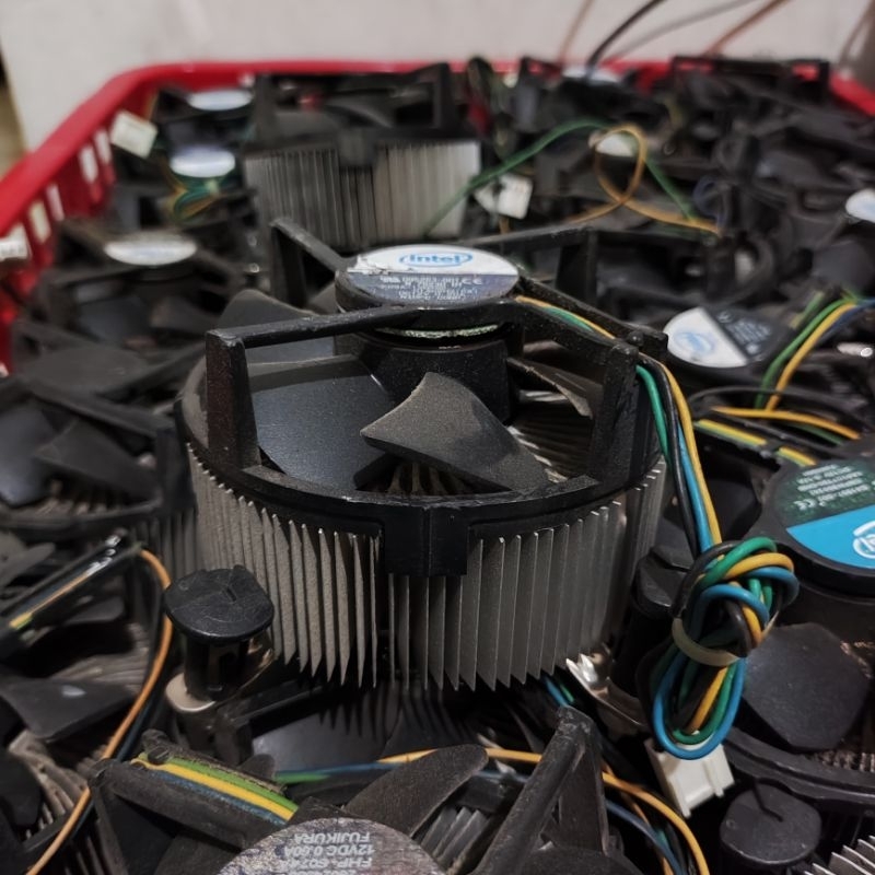 12v DC FAN PROCESSOR FAN DC HEATSINK COOLING INTEL FAN COPOTAN ORI ...