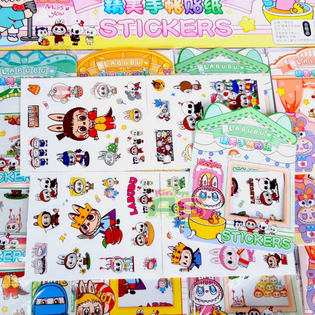 Labubu 3D Sticker/LABUBU Window Sticker/VIRAL LABUBU Sticker/3D LABUBU ...