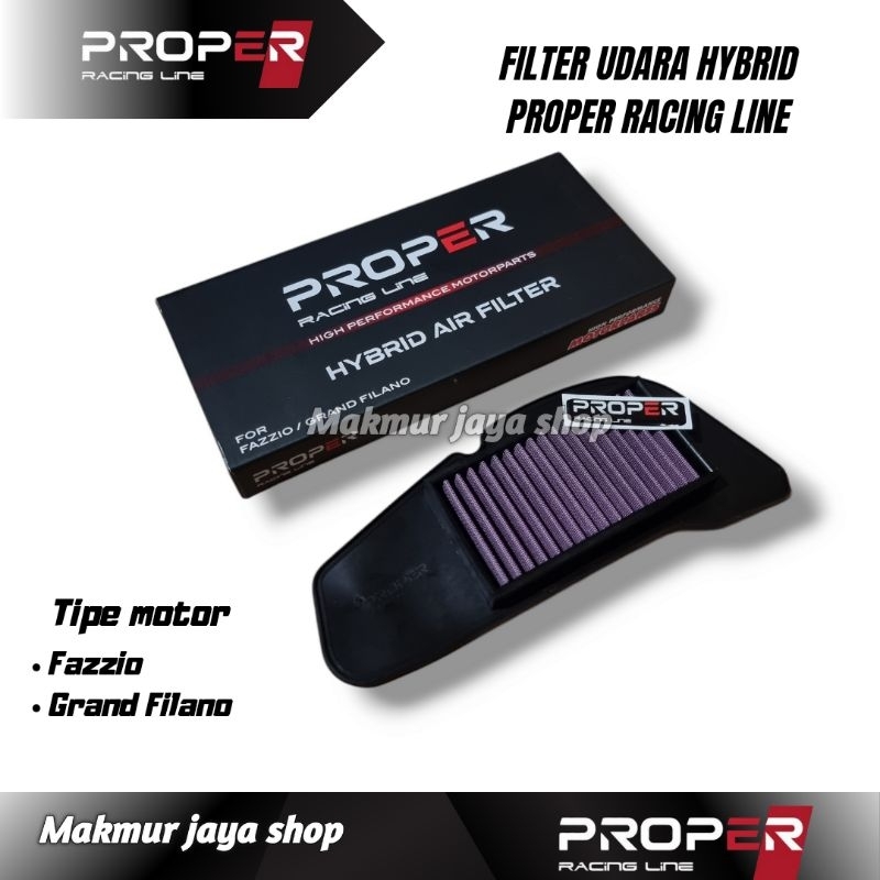 กรองแอร์ Yamaha Fazzio HYBRID / Grand Filano Proper Racing Line ...