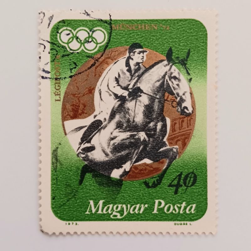 (AE) Hongaria 1973 เกมโอลิมปิกฤดูร้อน 1972 แสตมป์ - มิวนิค (Medals ...