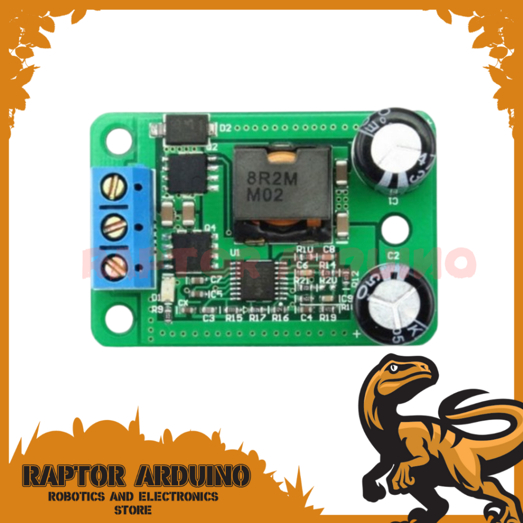 Dc-dc Step Down Buck Converter โมดูลจ่ายไฟ 24V 12V 9V ถึง 5V 5A ...