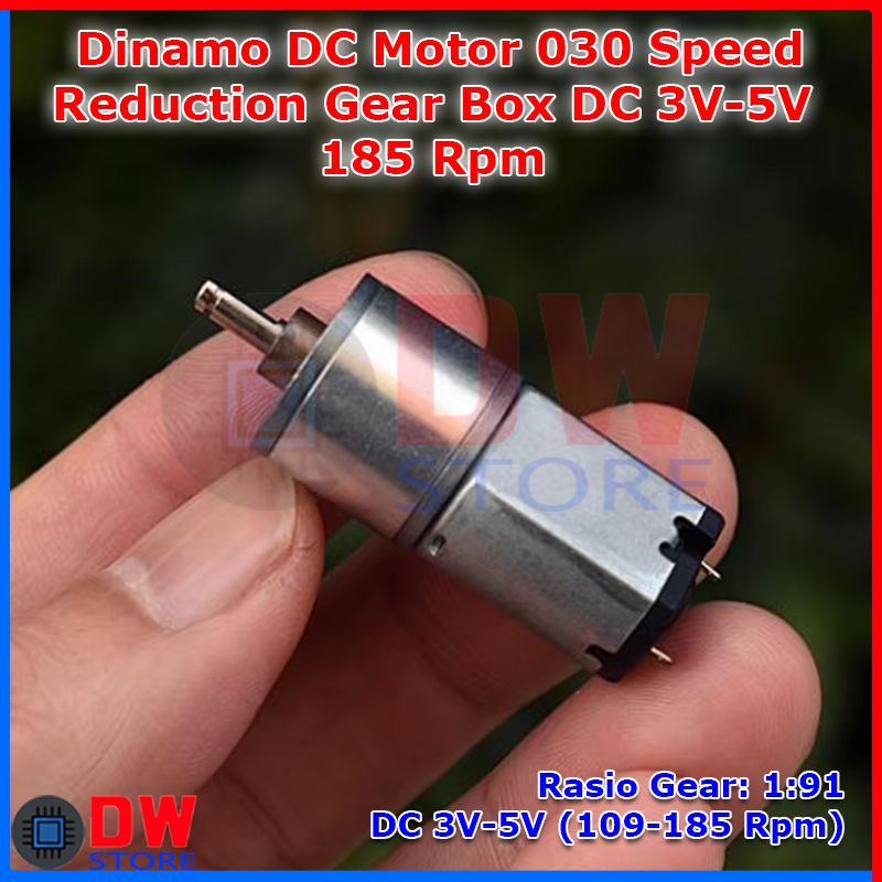 Dc Micro Motor 030 ความเร็วช้าลดเกียร์เกียร์ DC 3V-5V | Shopee Thailand