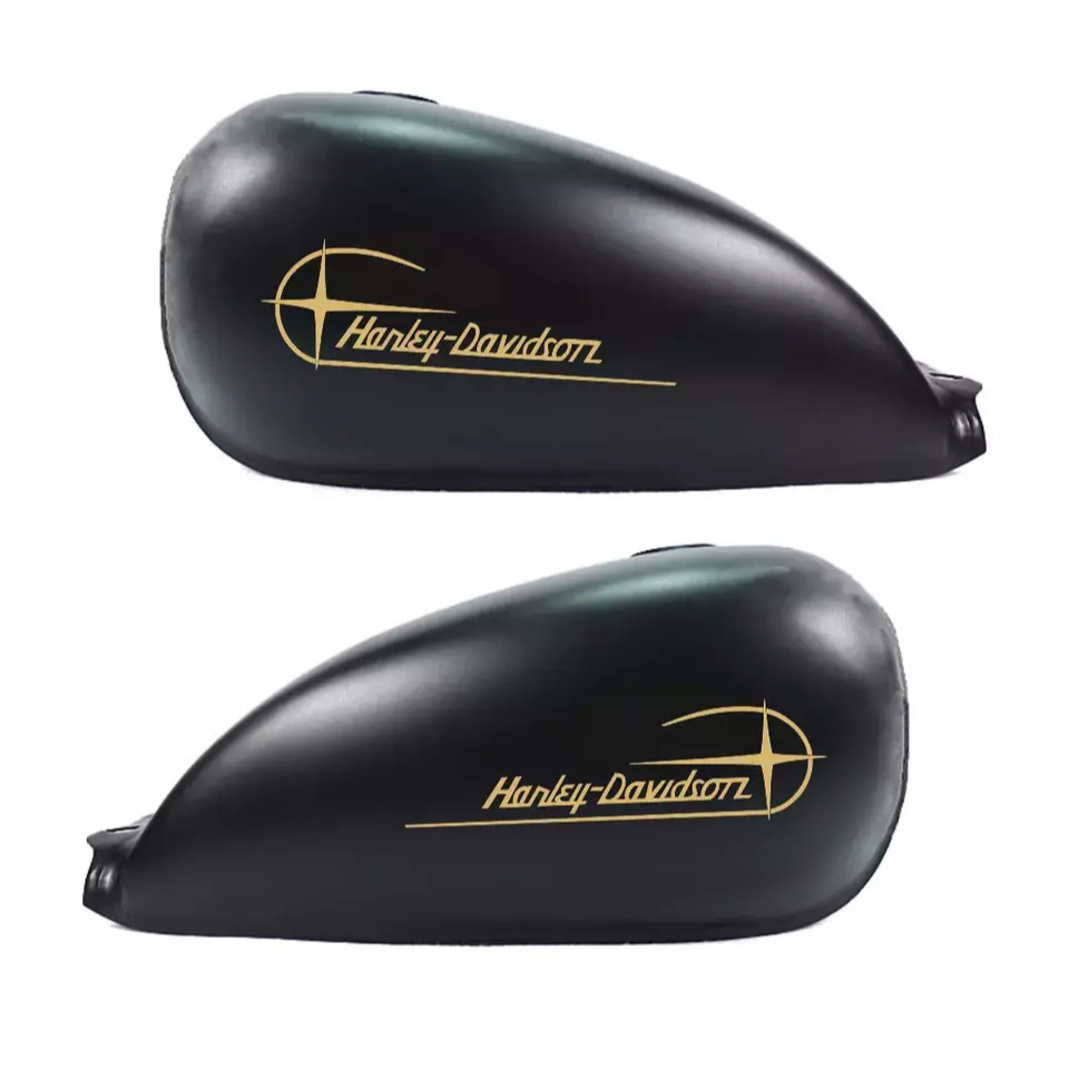 2 ชิ้น Decal สติกเกอร์ Harley Davidson Badge Star ถังแก๊ส FXLR FXEF FXE ...