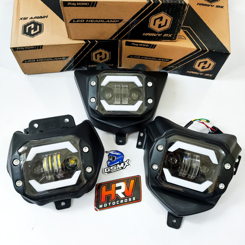 Led HEADLIGHTS RESERCTOR DAYMAKER KLX 150 DTRACKER WR155 CRF 150 ...