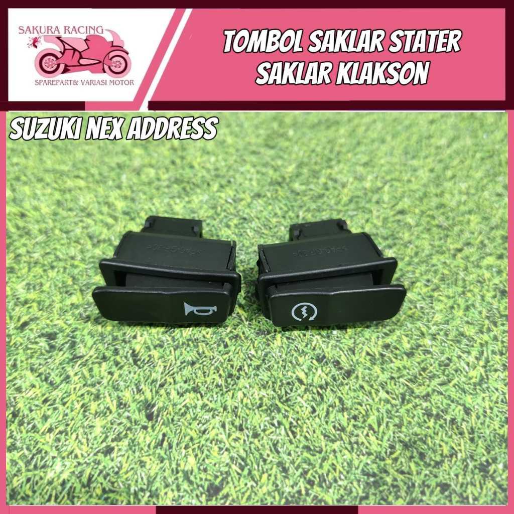 Tombol ชุดสวิตซ์ปุ่มสตาร์ท Horn Switch ที่อยู่ Suzuki Nex -SKR | Shopee ...