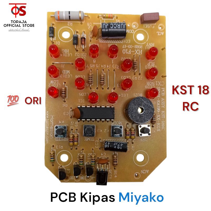 โมดูล PCB พัดลม Miyako KST-18RC ดั้งเดิม - โมดูลพัดลม Miyako 18" INCH ...