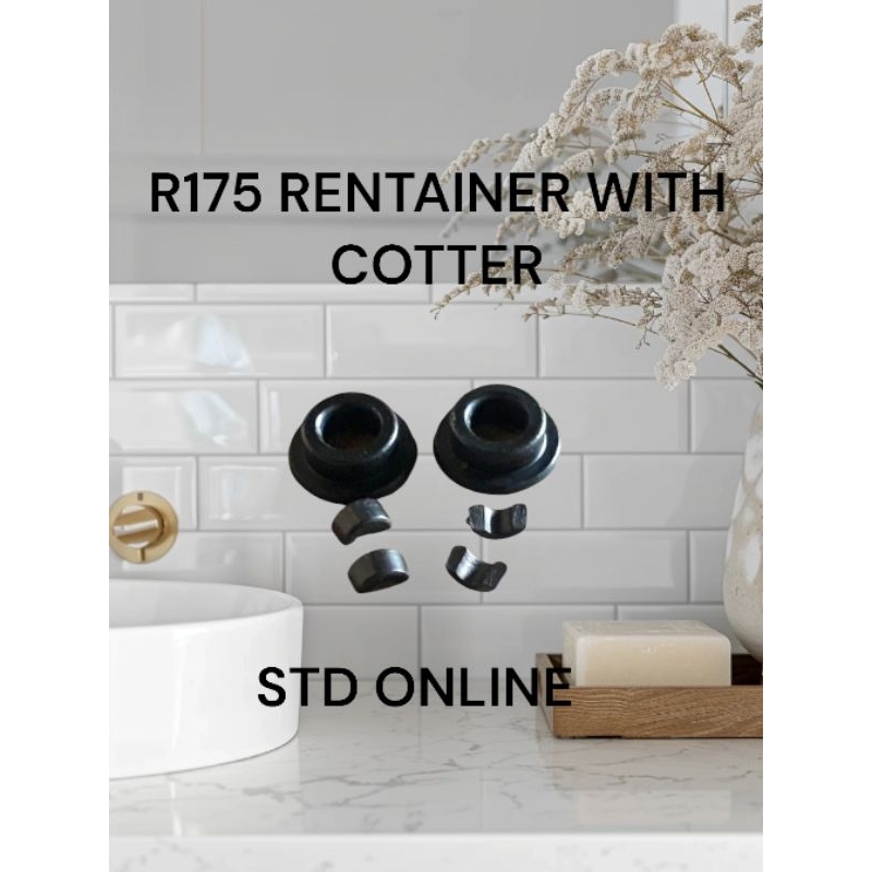 R175 RENTAINER with Cotter SET / หมวก + Dongfeng R 175 ตะปูวาล์ว ...