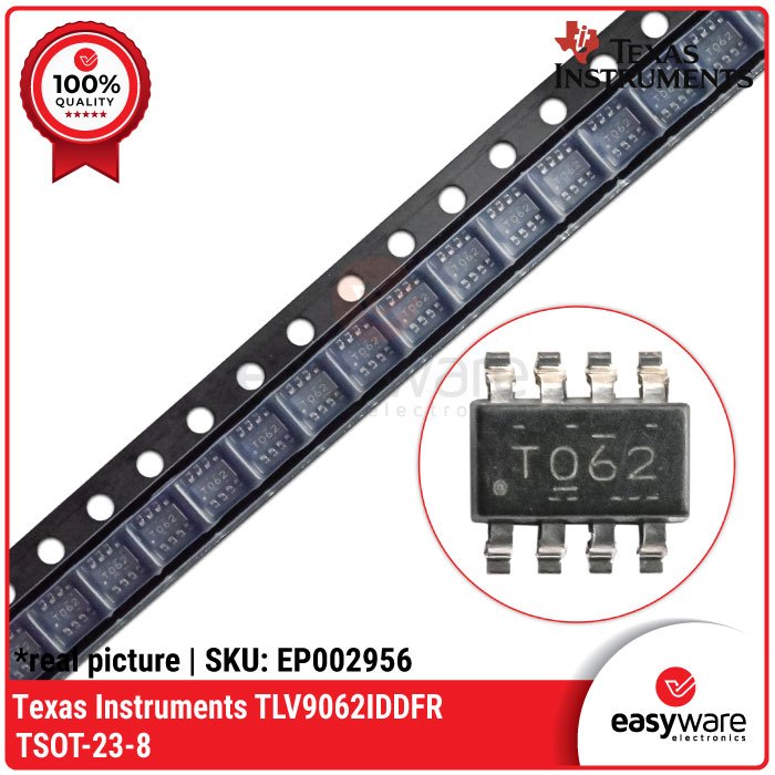 IC TLV9062 SMD IC OP AMP ต้นฉบับ TLV9062IDDFR TSOT-23 TLV 9062 IC ...