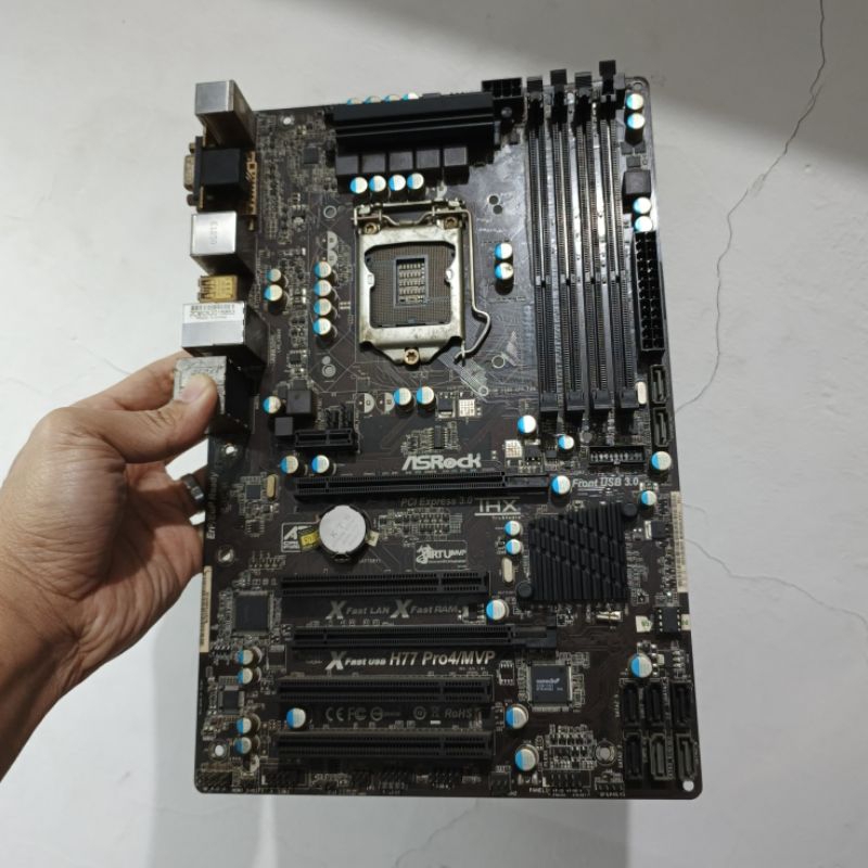 Asrock H77 Pro4 /MVP LGA 1155 รองรับ gen 2 และ gen 3 / ไม่ใช่ H61 | Shopee Thailand