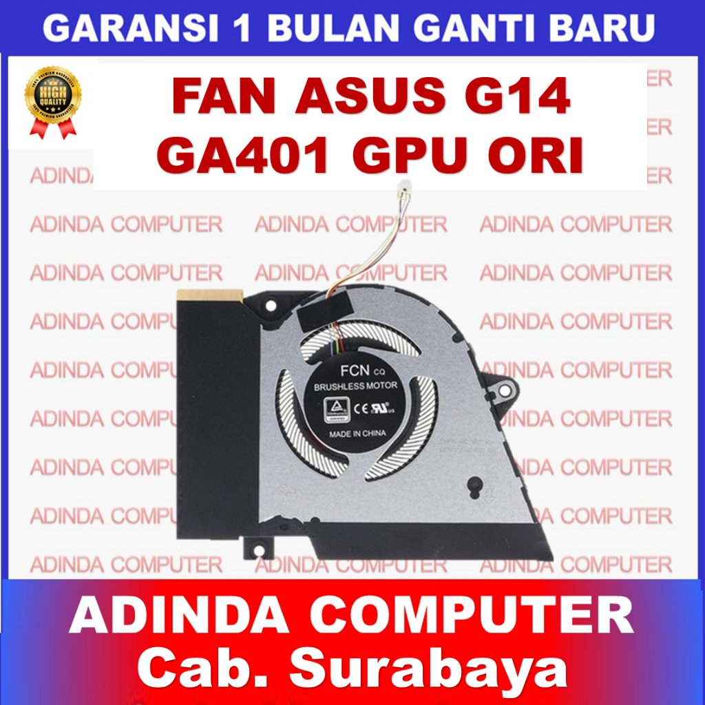 พัดลม Asus ROG Zephyrus G14 GA401 GA401II GA401IU GA401IV GPU ซ้าย ORI ...