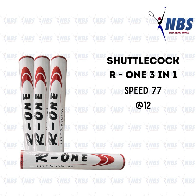 ลูกขนไก่ R - One 3 in 1 Shuttle Cock R - One 3 in 1 ORIGINAL | Shopee ...