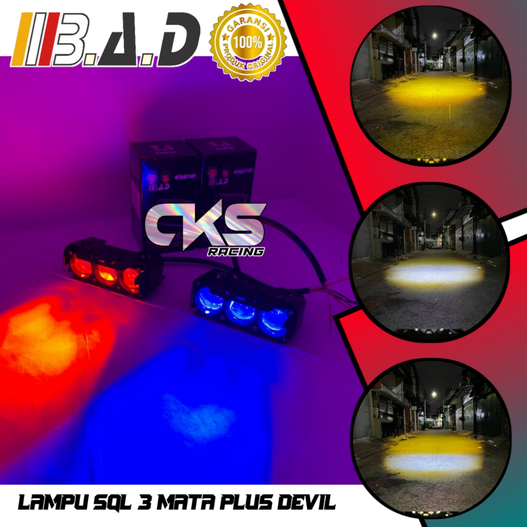 MATA SQL โคมไฟยิง 3 ตาปีศาจตาเลเซอร์โคมไฟ Sql Plus Devil Mini ยิงโคมไฟ ...