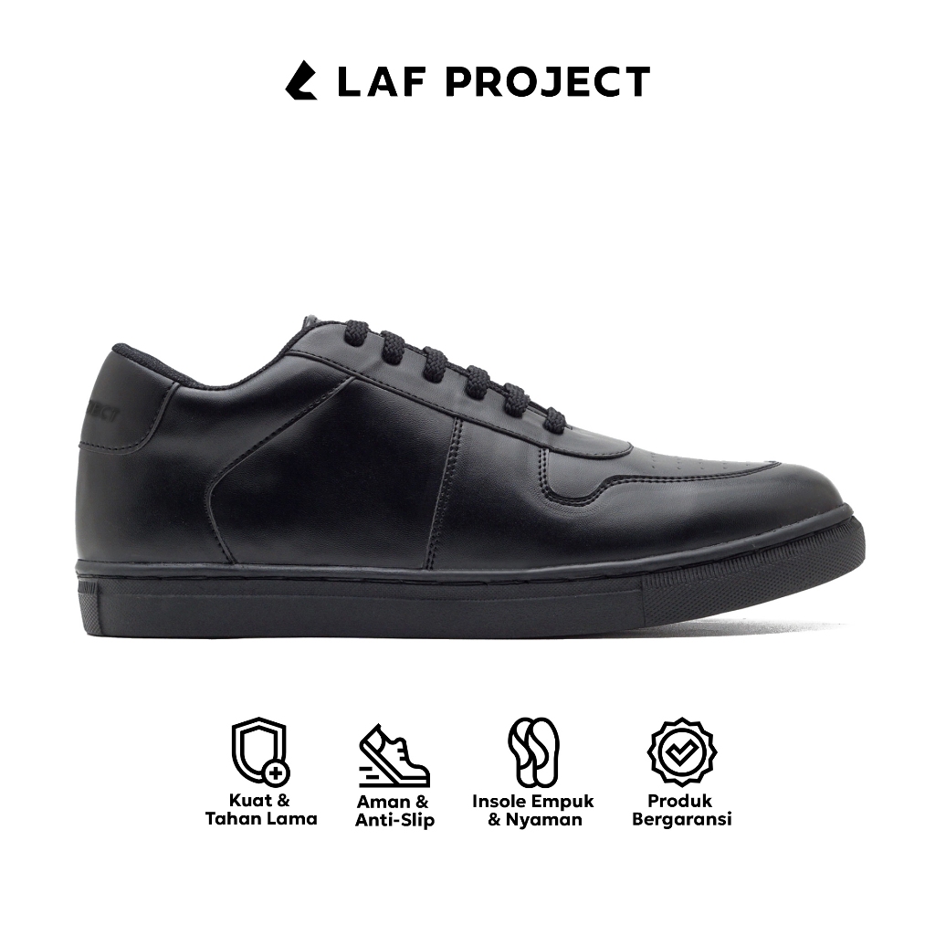 Full Black Air Adam LAF Project รองเท้าผ้าใบผู้ชายสายลําลอง | Shopee ...