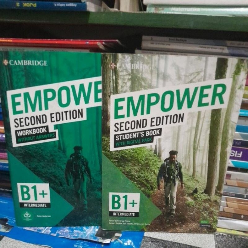 EMPOWER SECOND EDITION B1+ ชุดสมุดงานหนังสือที่เรียนประกอบการ | Shopee ...