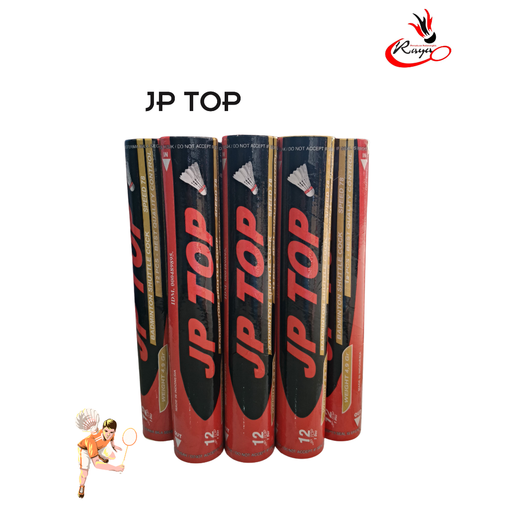 ลูกขนไก่แบดมินตัน - JP TOP ต้นฉบับ | Shopee Thailand