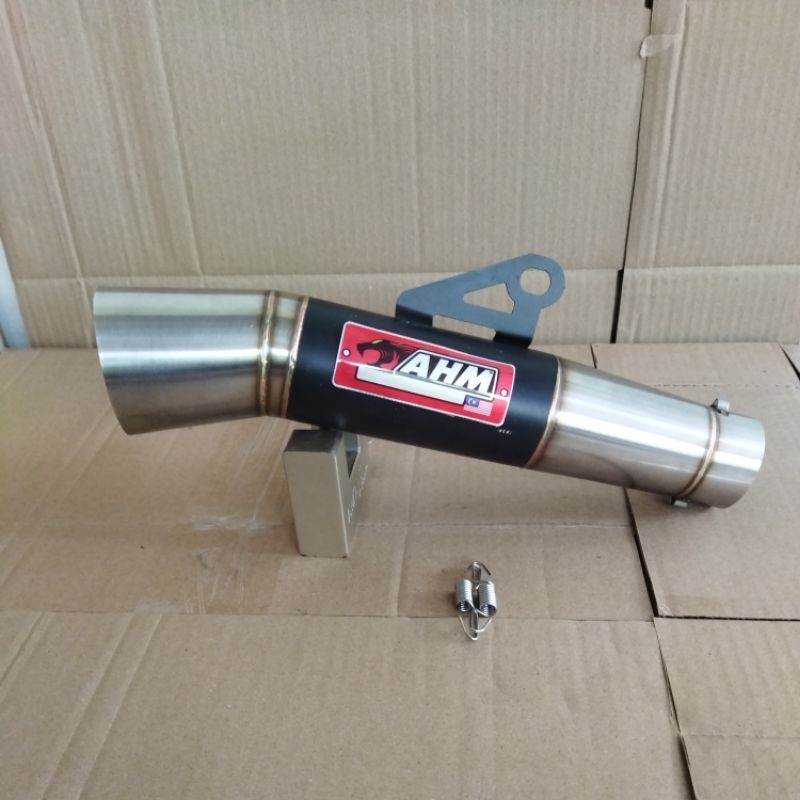 Ahm Muffler Super Open Spec ท่อ Canister Gp Warior หลอดประเภทเข้า 51mm ...