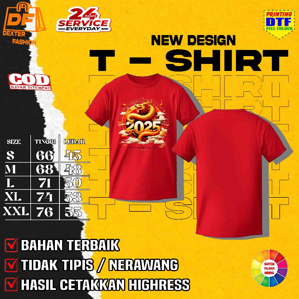 Dexter CUSTOM - เสื้อยืด DISTRO- เสื้อยืด IMLEK - เสื้อยืด CUSTOM A4 ...