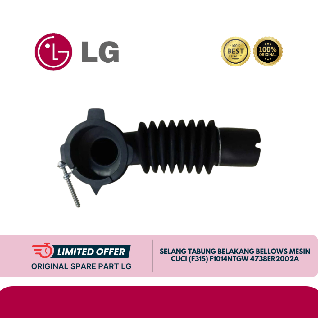 Mesin เครื่องซักผ้า BELLOWS ท่อท่อหลัง (F315) F1014NTGW 4738ER2002A ...
