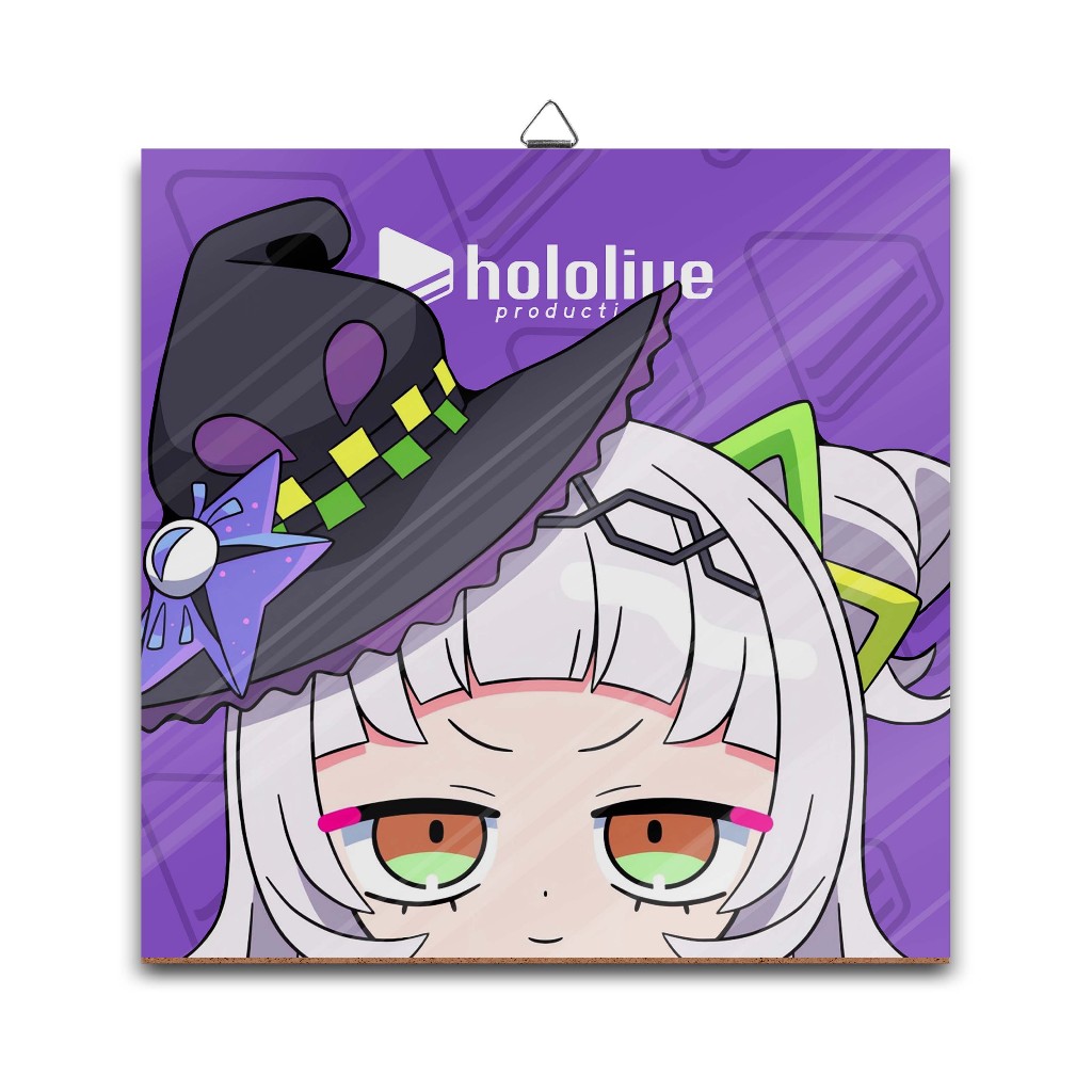 โปสเตอร์ติดผนังไม้อนิเมะ Vtuber MURASAKI SHIN ALT PLUG - HOLOLIVE วัสดุ ...