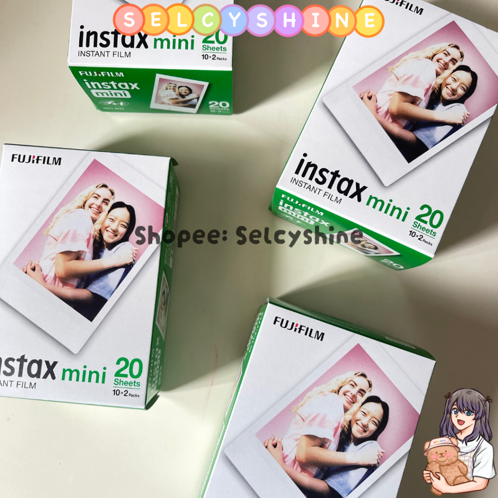 [Selfshine] Fujifilm Refill Instax Mini Paper Plain Twinpack บรรจุ 20 ...