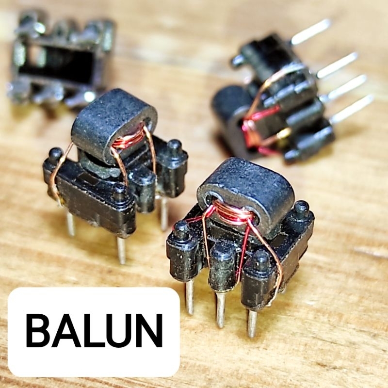 Mini Balun 5ft หมูจมูก Ferrite Koker Coil Core Ferrite Toroid วิทยุเสา ...